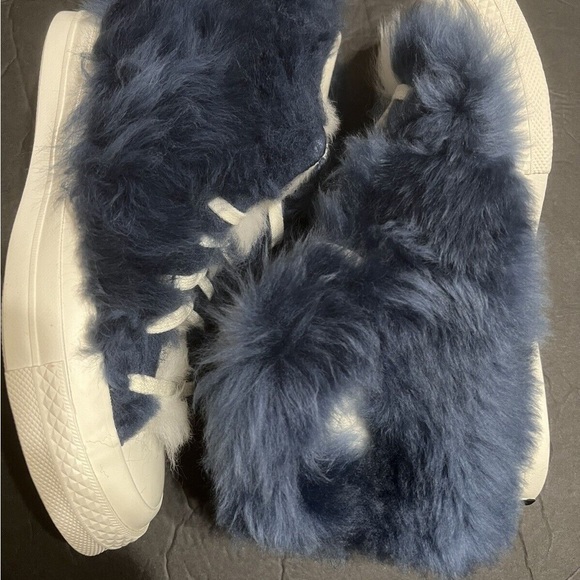 Converse | Shoes | Converse X Ambush Chuck Taylor 7 Hi Fuzzy Navy Blue ...
